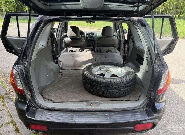 Melns Hyundai Santa Fe 2001 Viļņa, ar dzinēja tilpumu 2.00 L un nobraukumu 272 tūkst. km par 1450 €, foto 10 vietnē AUTOMOTO.COM.LV