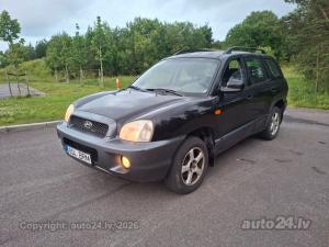 Black Hyundai Santa Fe 2002 in Tallinn, with an engine capacity of 2.40 L and mileage of 0 thousand km for 1200 €, photo  on AUTOMOTO.COM.LV