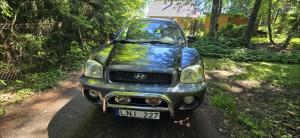 Melns Hyundai Santa Fe 2003 Viļņa, ar dzinēja tilpumu 2.00 L un nobraukumu 198 tūkst. km par 2000 €, foto 3 vietnē AUTOMOTO.COM.LV