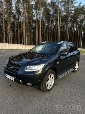 Melns Hyundai Santa Fe 2006 Krāslava, ar dzinēja tilpumu 2.20 L un nobraukumu 280 tūkst. km par 5000 €, foto 2 vietnē AUTOMOTO.COM.LV