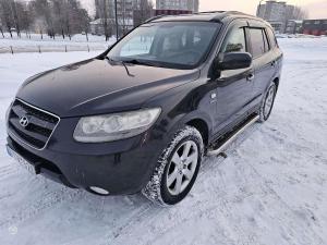 Black Hyundai Santa Fe 2006 in Kaunas, with an engine capacity of 2.20 L and mileage of 369 thousand km for 3650 €, photo 10 on AUTOMOTO.COM.LV
