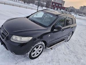 Black Hyundai Santa Fe 2006 in Kaunas, with an engine capacity of 2.20 L and mileage of 369 thousand km for 3650 €, photo 11 on AUTOMOTO.COM.LV