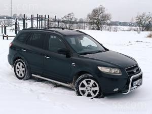 Melns Hyundai Santa Fe 2006 Rīga, ar dzinēja tilpumu 2.20 L un nobraukumu 318 tūkst. km par 3100 €, foto  vietnē AUTOMOTO.COM.LV