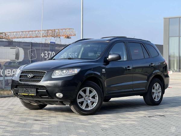 Melns Hyundai Santa Fe 2006 Šauļi, ar dzinēja tilpumu 2.19 L un nobraukumu 228 tūkst. km par 4900 €, foto 10 vietnē AUTOMOTO.COM.LV