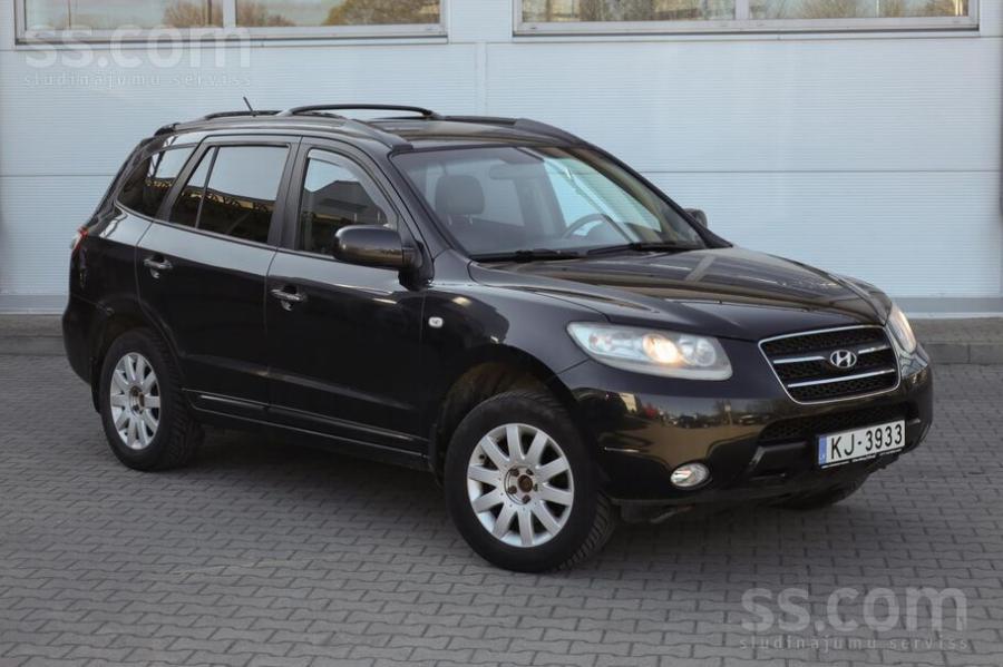 Melns Hyundai Santa Fe 2006 Rīga, ar dzinēja tilpumu 2.20 L un nobraukumu 0 tūkst. km par 2995 €, foto 4 vietnē AUTOMOTO.COM.LV