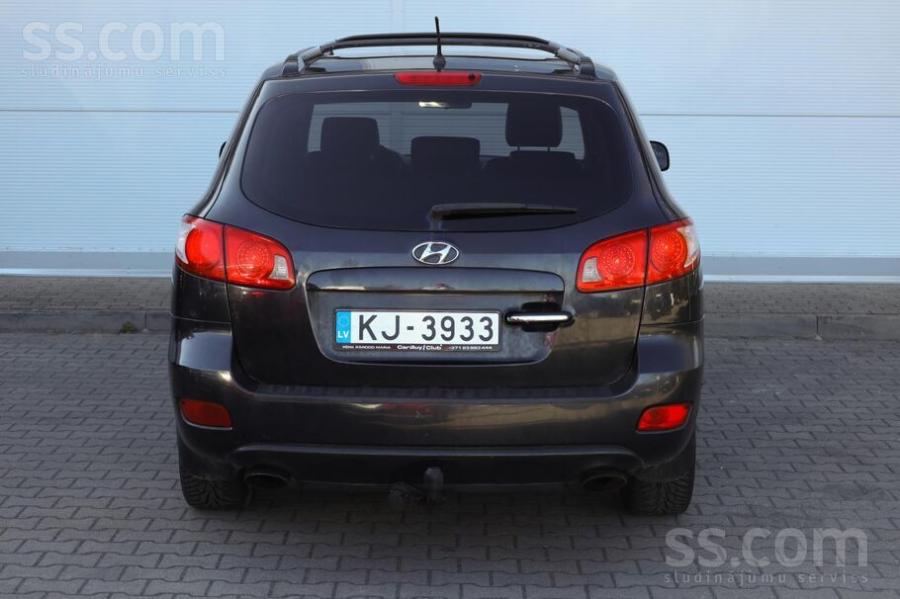 Melns Hyundai Santa Fe 2006 Rīga, ar dzinēja tilpumu 2.20 L un nobraukumu 0 tūkst. km par 2995 €, foto 6 vietnē AUTOMOTO.COM.LV
