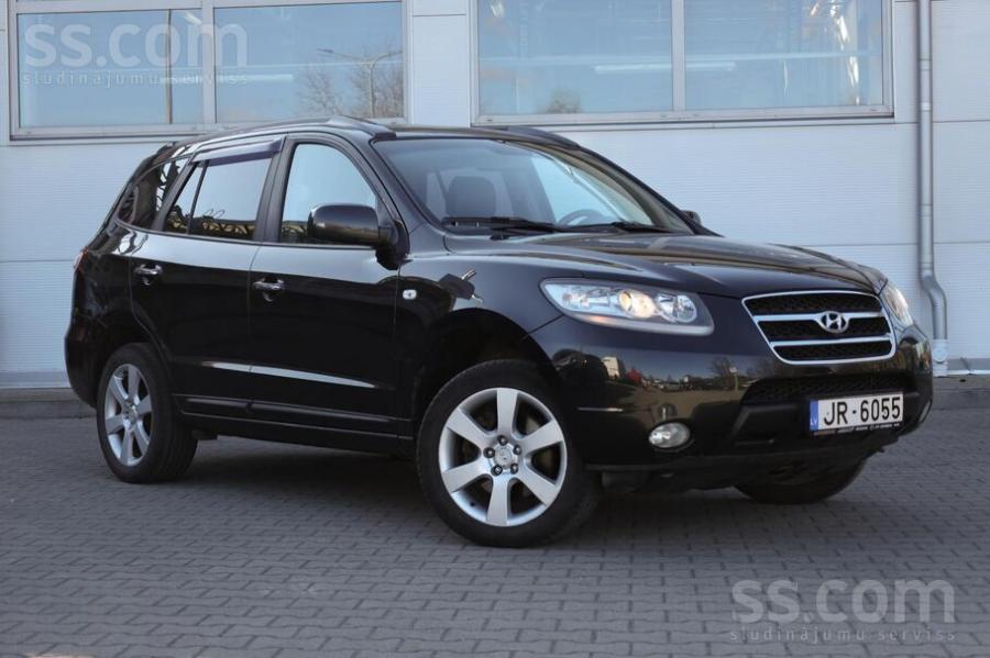 Melns Hyundai Santa Fe 2006 Rīga, ar dzinēja tilpumu 2.20 L un nobraukumu 0 tūkst. km par 2995 €, foto 3 vietnē AUTOMOTO.COM.LV