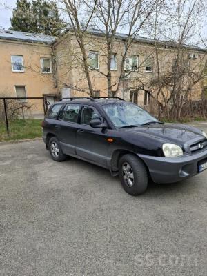 Черный Хендай Санта Фе 2006 в Рига, объемом двигателя 2.70 л и пробегом 328 тыс. км за 2500 €, фото 4 на AUTOMOTO.COM.LV