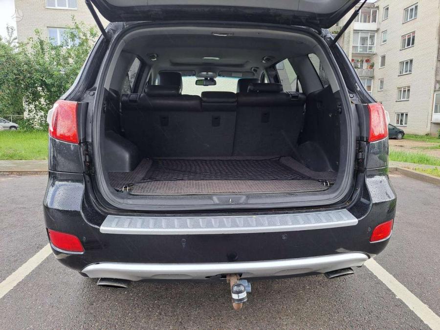 Melns Hyundai Santa Fe 2006 Jurbarkas, ar dzinēja tilpumu 2.19 L un nobraukumu 271 tūkst. km par 3850 €, foto 6 vietnē AUTOMOTO.COM.LV