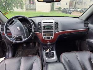 Melns Hyundai Santa Fe 2006 Jurbarkas, ar dzinēja tilpumu 2.19 L un nobraukumu 271 tūkst. km par 3850 €, foto 9 vietnē AUTOMOTO.COM.LV