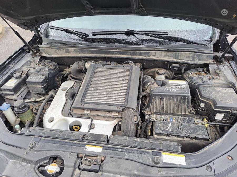 Melns Hyundai Santa Fe 2006 Jurbarkas, ar dzinēja tilpumu 2.19 L un nobraukumu 271 tūkst. km par 3850 €, foto 12 vietnē AUTOMOTO.COM.LV