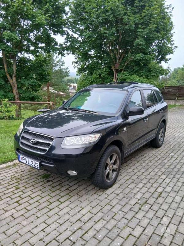 Melns Hyundai Santa Fe 2006 Ukmergė, ar dzinēja tilpumu 2.19 L un nobraukumu 246 tūkst. km par 3400 €, foto 7 vietnē AUTOMOTO.COM.LV
