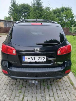 Melns Hyundai Santa Fe 2006 Ukmergė, ar dzinēja tilpumu 2.19 L un nobraukumu 246 tūkst. km par 3400 €, foto 5 vietnē AUTOMOTO.COM.LV