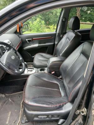 Melns Hyundai Santa Fe 2006 Ukmergė, ar dzinēja tilpumu 2.19 L un nobraukumu 246 tūkst. km par 3400 €, foto 7 vietnē AUTOMOTO.COM.LV