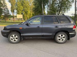 Melns Hyundai Santa Fe 2006 Tauragė, ar dzinēja tilpumu 1.99 L un nobraukumu 372 tūkst. km par 1550 €, foto 3 vietnē AUTOMOTO.COM.LV