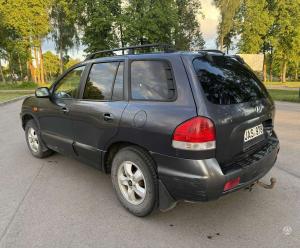 Melns Hyundai Santa Fe 2006 Tauragė, ar dzinēja tilpumu 1.99 L un nobraukumu 372 tūkst. km par 1550 €, foto 4 vietnē AUTOMOTO.COM.LV
