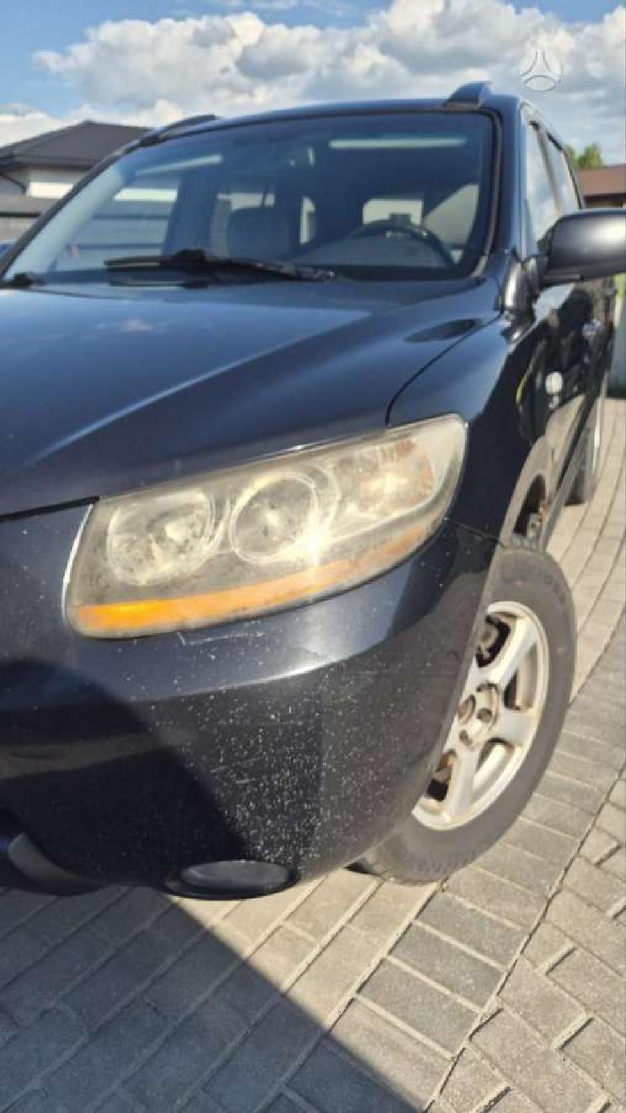 Melns Hyundai Santa Fe 2006 Klaipėda, ar dzinēja tilpumu 2.19 L un nobraukumu 390 tūkst. km par 1850 €, foto 15 vietnē AUTOMOTO.COM.LV