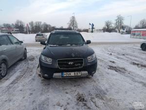 Melns Hyundai Santa Fe 2007 Panevēža, ar dzinēja tilpumu 2.20 L un nobraukumu 336 tūkst. km par 2500 €, foto 2 vietnē AUTOMOTO.COM.LV