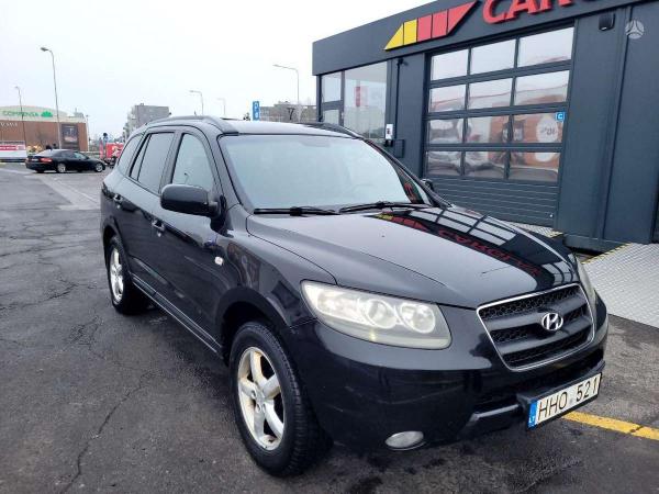 Melns Hyundai Santa Fe 2007 Viļņa, ar dzinēja tilpumu 2.19 L un nobraukumu 291 tūkst. km par 2950 €, foto 6 vietnē AUTOMOTO.COM.LV