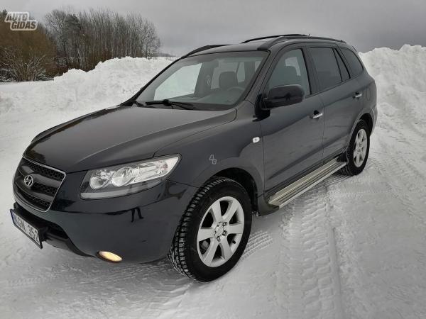 Melns Hyundai Santa Fe 2007 Viļņa, ar dzinēja tilpumu 2.20 L un nobraukumu 286 tūkst. km par 3450 €, foto 1 vietnē AUTOMOTO.COM.LV