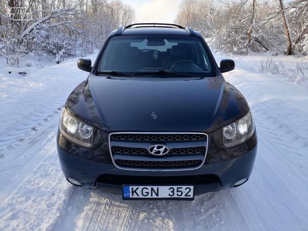 Melns Hyundai Santa Fe 2007 Viļņa, ar dzinēja tilpumu 2.20 L un nobraukumu 286 tūkst. km par 3450 €, foto 5 vietnē AUTOMOTO.COM.LV