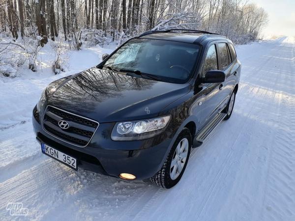 Melns Hyundai Santa Fe 2007 Viļņa, ar dzinēja tilpumu 2.20 L un nobraukumu 286 tūkst. km par 3450 €, foto 6 vietnē AUTOMOTO.COM.LV