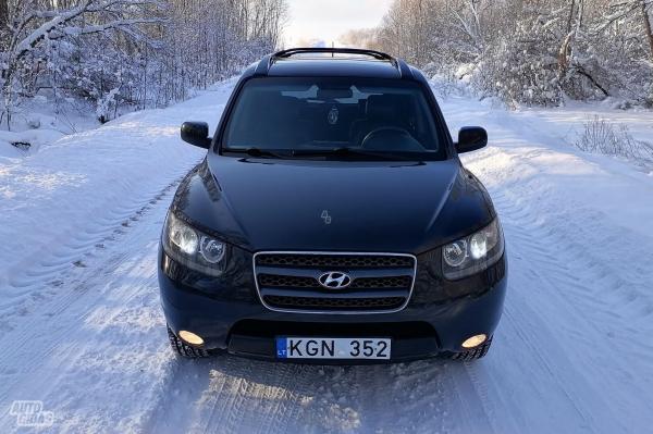 Melns Hyundai Santa Fe 2007 Viļņa, ar dzinēja tilpumu 2.20 L un nobraukumu 286 tūkst. km par 3450 €, foto 8 vietnē AUTOMOTO.COM.LV
