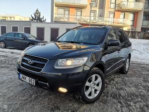 Melns Hyundai Santa Fe 2007 Klaipėda, ar dzinēja tilpumu 2.20 L un nobraukumu 286 tūkst. km par 2999 €, foto 8 vietnē AUTOMOTO.COM.LV