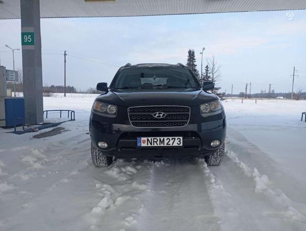 Melns Hyundai Santa Fe 2007 Šalčininkai, ar dzinēja tilpumu 2.19 L un nobraukumu 286 tūkst. km par 4600 €, foto 4 vietnē AUTOMOTO.COM.LV
