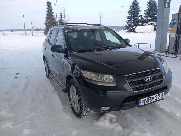 Melns Hyundai Santa Fe 2007 Šalčininkai, ar dzinēja tilpumu 2.19 L un nobraukumu 286 tūkst. km par 4600 €, foto 5 vietnē AUTOMOTO.COM.LV