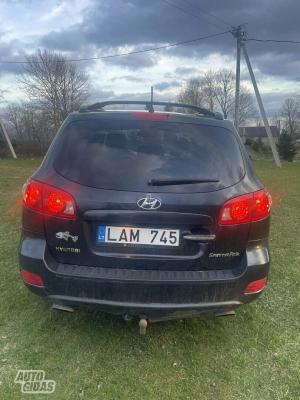 Black Hyundai Santa Fe 2007 in Vilnius, with an engine capacity of 2.20 L and mileage of 263 thousand km for 3999 €, photo 7 on AUTOMOTO.COM.LV