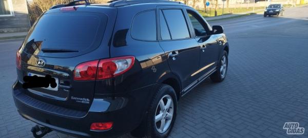 Black Hyundai Santa Fe 2007 in Taurage, with an engine capacity of 2.20 L and mileage of 264 thousand km for 1799 €, photo 3 on AUTOMOTO.COM.LV