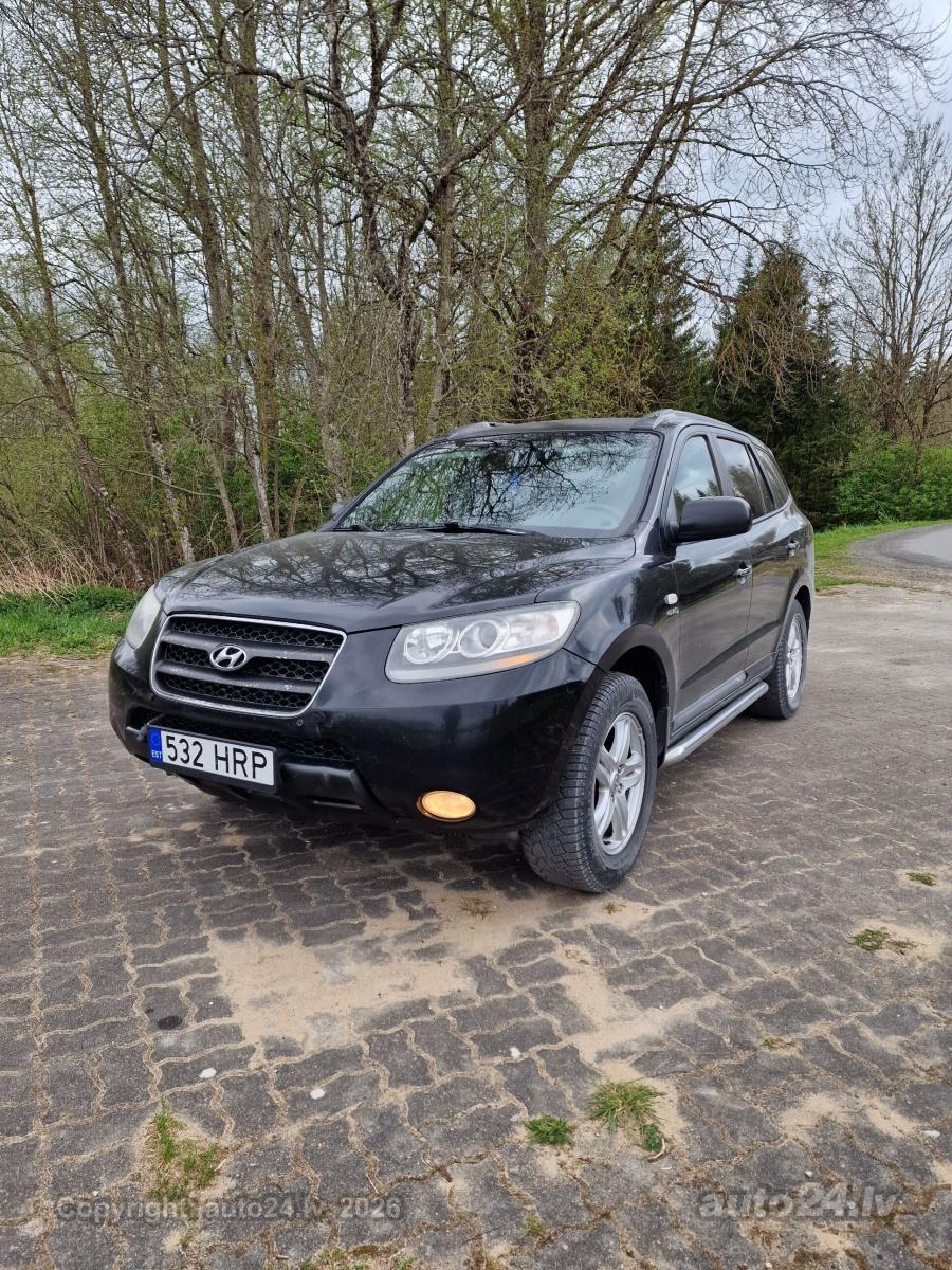 Melns Hyundai Santa Fe 2007 Jegeva, ar dzinēja tilpumu 2.20 L un nobraukumu 411 tūkst. km par 2800 €, foto 3 vietnē AUTOMOTO.COM.LV