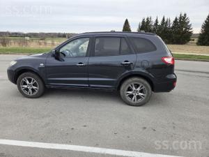 Melns Hyundai Santa Fe 2007 Tukums, ar dzinēja tilpumu 2.20 L un nobraukumu 305 tūkst. km par 3300 €, foto 6 vietnē AUTOMOTO.COM.LV