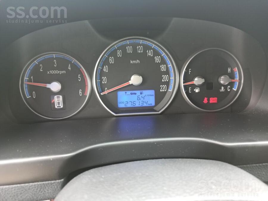 Black Hyundai Santa Fe 2007 in Daugavpils, with an engine capacity of 2.20 L and mileage of 0 thousand km for 4300 €, photo 24 on AUTOMOTO.COM.LV