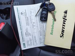 Black Hyundai Santa Fe 2007 in Daugavpils, with an engine capacity of 2.20 L and mileage of 0 thousand km for 4300 €, photo 32 on AUTOMOTO.COM.LV