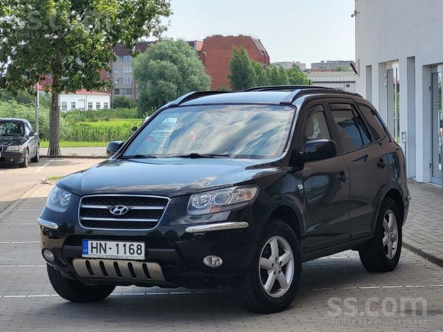 Melns Hyundai Santa Fe 2007 Jelgava, ar dzinēja tilpumu 2.20 L un nobraukumu 304 tūkst. km par 3290 €, foto 1 vietnē AUTOMOTO.COM.LV