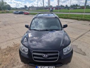 Melns Hyundai Santa Fe 2007 Panevēža, ar dzinēja tilpumu 2.19 L un nobraukumu 220 tūkst. km par 2999 €, foto 7 vietnē AUTOMOTO.COM.LV