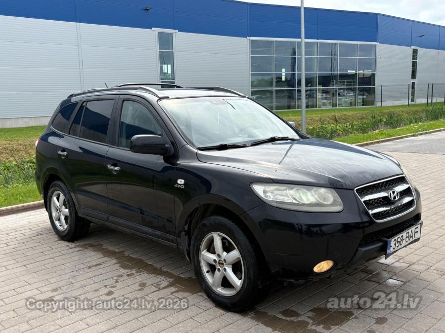 Melns Hyundai Santa Fe 2007 Rapla, ar dzinēja tilpumu 2.20 L un nobraukumu 0 tūkst. km par 1800 €, foto 1 vietnē AUTOMOTO.COM.LV