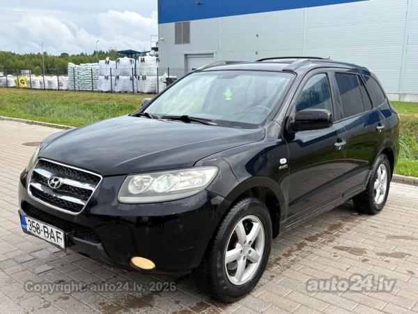 Melns Hyundai Santa Fe 2007 Rapla, ar dzinēja tilpumu 2.20 L un nobraukumu 0 tūkst. km par 1800 €, foto 4 vietnē AUTOMOTO.COM.LV