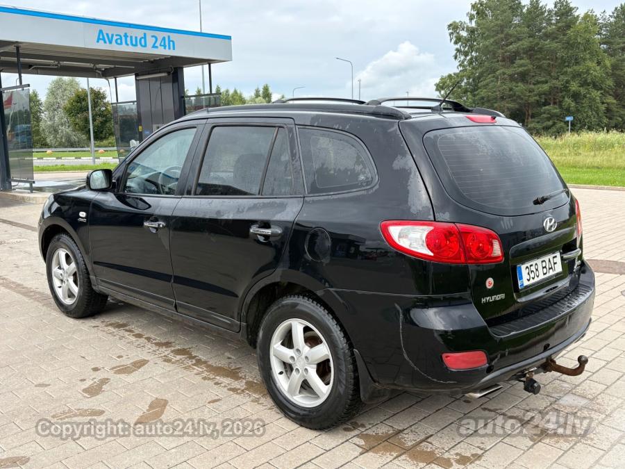 Melns Hyundai Santa Fe 2007 Rapla, ar dzinēja tilpumu 2.20 L un nobraukumu 0 tūkst. km par 1800 €, foto 7 vietnē AUTOMOTO.COM.LV