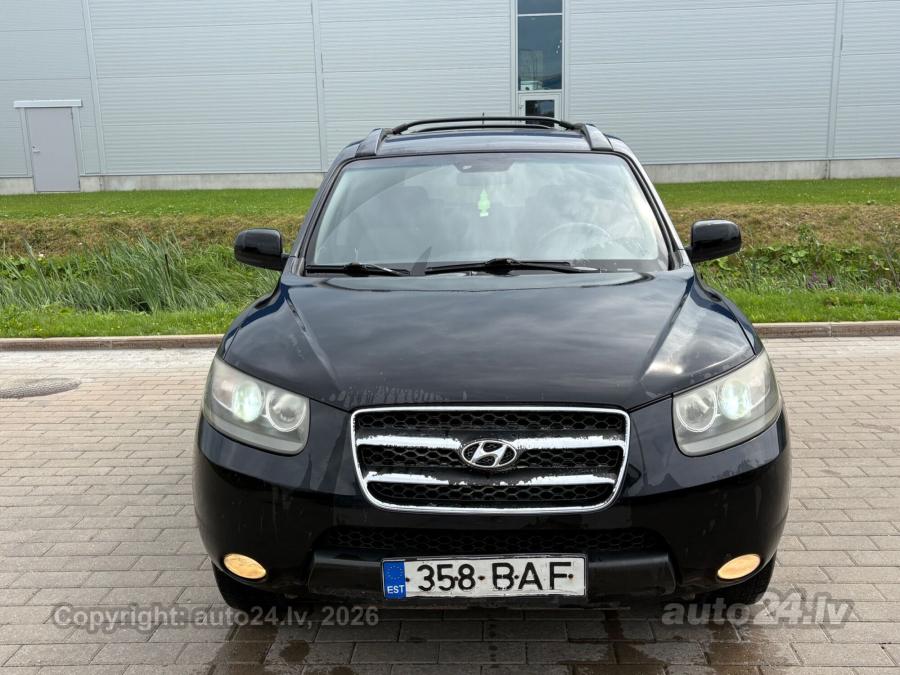 Melns Hyundai Santa Fe 2007 Rapla, ar dzinēja tilpumu 2.20 L un nobraukumu 0 tūkst. km par 1800 €, foto 8 vietnē AUTOMOTO.COM.LV