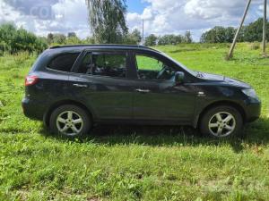 Melns Hyundai Santa Fe 2007 Jelgava, ar dzinēja tilpumu 2.20 L un nobraukumu 230 tūkst. km par 3500 €, foto 4 vietnē AUTOMOTO.COM.LV