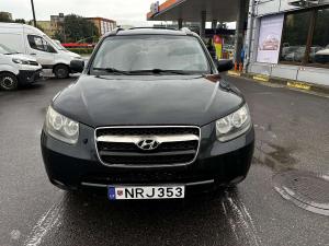 Melns Hyundai Santa Fe 2007 Viļņa, ar dzinēja tilpumu 2.19 L un nobraukumu 270 tūkst. km par 3500 €, foto 3 vietnē AUTOMOTO.COM.LV