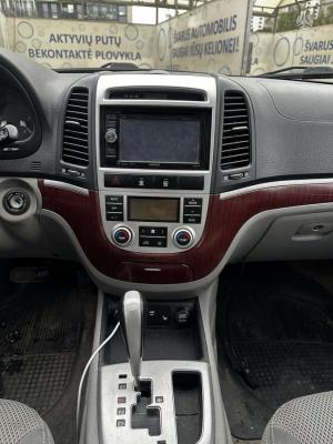 Melns Hyundai Santa Fe 2007 Viļņa, ar dzinēja tilpumu 2.19 L un nobraukumu 270 tūkst. km par 3500 €, foto 11 vietnē AUTOMOTO.COM.LV