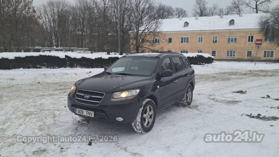 Melns Hyundai Santa Fe 2008 Narva, ar dzinēja tilpumu 2.20 L un nobraukumu 212 tūkst. km par 5500 €, foto 1 vietnē AUTOMOTO.COM.LV