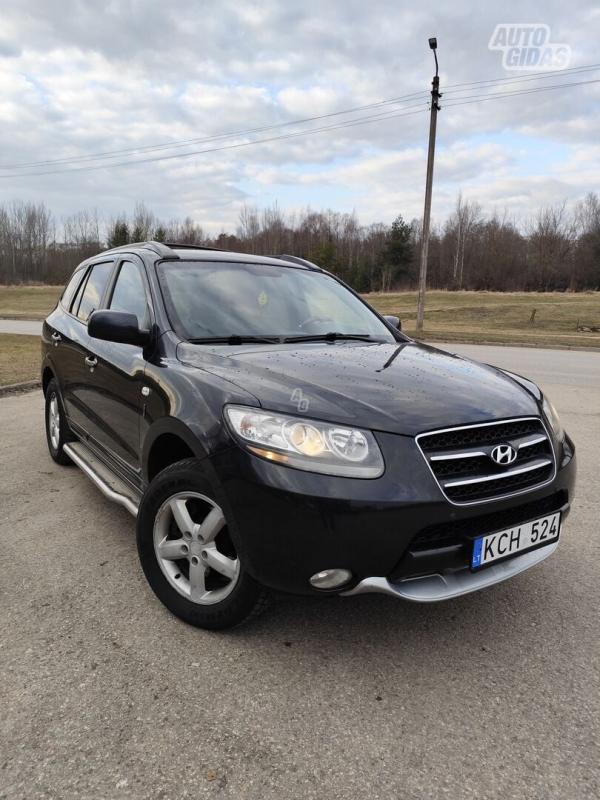 Melns Hyundai Santa Fe 2008 Utena, ar dzinēja tilpumu 2.20 L un nobraukumu 326 tūkst. km par 3600 €, foto 1 vietnē AUTOMOTO.COM.LV