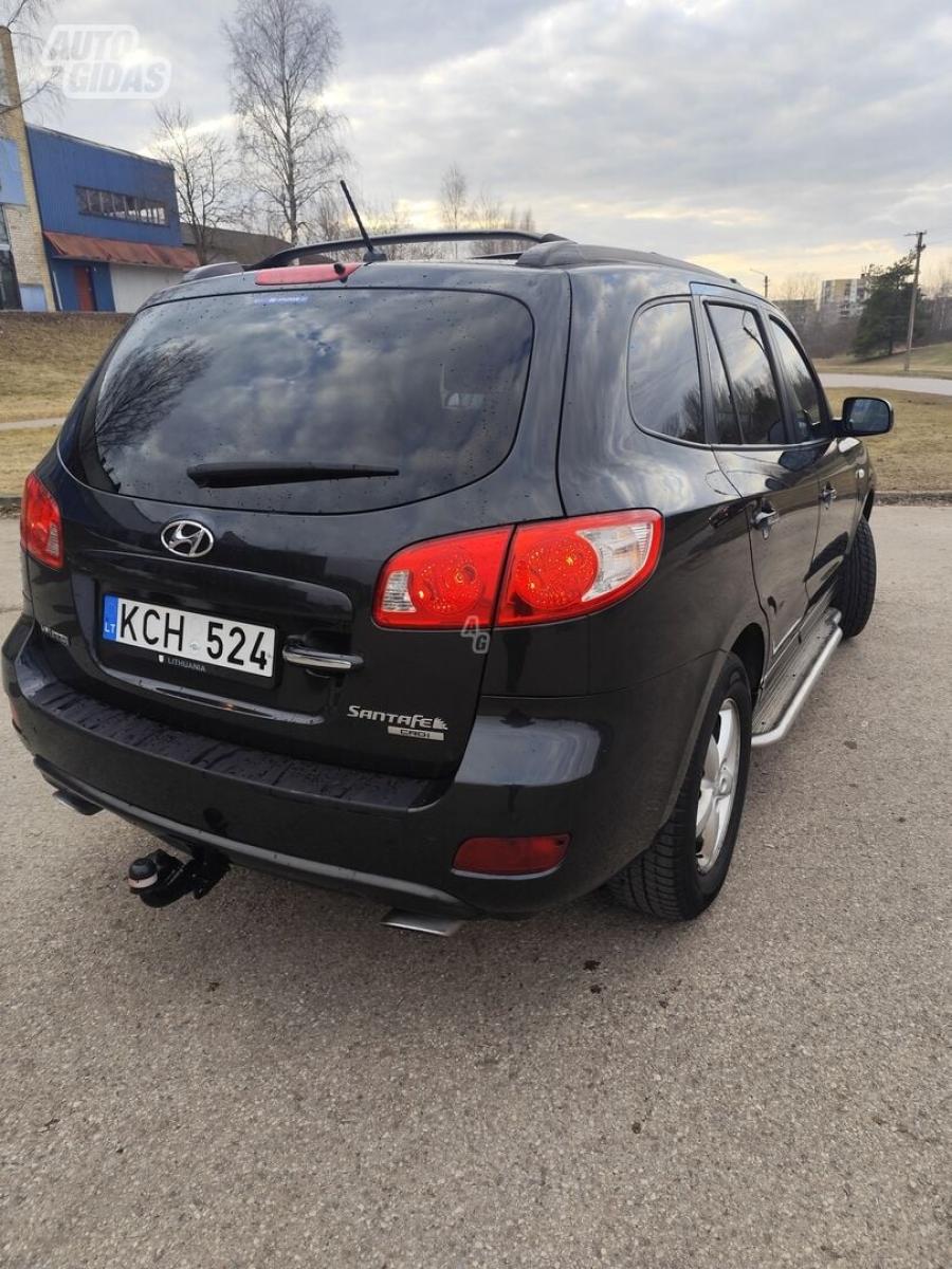 Melns Hyundai Santa Fe 2008 Utena, ar dzinēja tilpumu 2.20 L un nobraukumu 326 tūkst. km par 3600 €, foto 6 vietnē AUTOMOTO.COM.LV