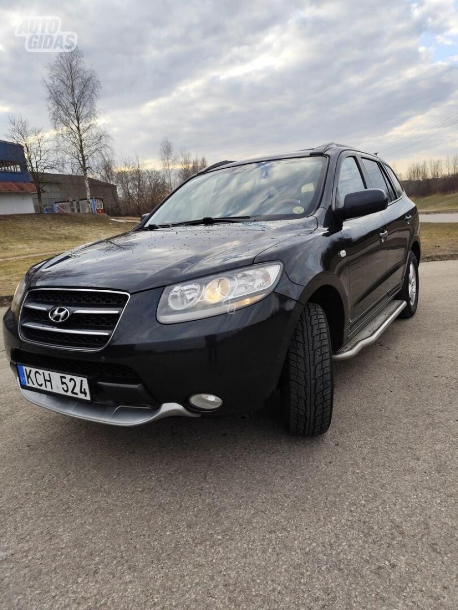 Melns Hyundai Santa Fe 2008 Utena, ar dzinēja tilpumu 2.20 L un nobraukumu 326 tūkst. km par 3600 €, foto 11 vietnē AUTOMOTO.COM.LV