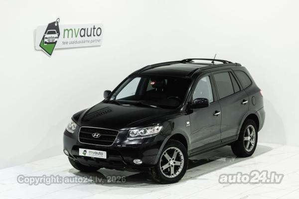Black Hyundai Santa Fe 2008 in Tallinn, with an engine capacity of 2.20 L and mileage of 251 thousand km for 4990 €, photo 1 on AUTOMOTO.COM.LV